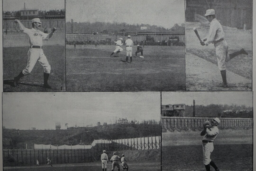 The National Game - Opening of the Baseball Season. Original ...