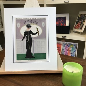 Vogue Fashion Cover November 1, 1911 High Quality Giclée Print 8 X 10.5 ...