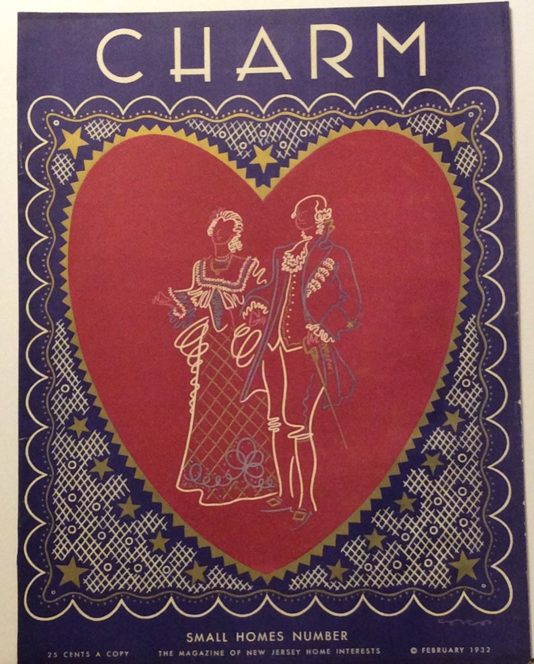 Charm Magazine Original Cover 9.25 X 12.75 In. February 1932 - Etsy