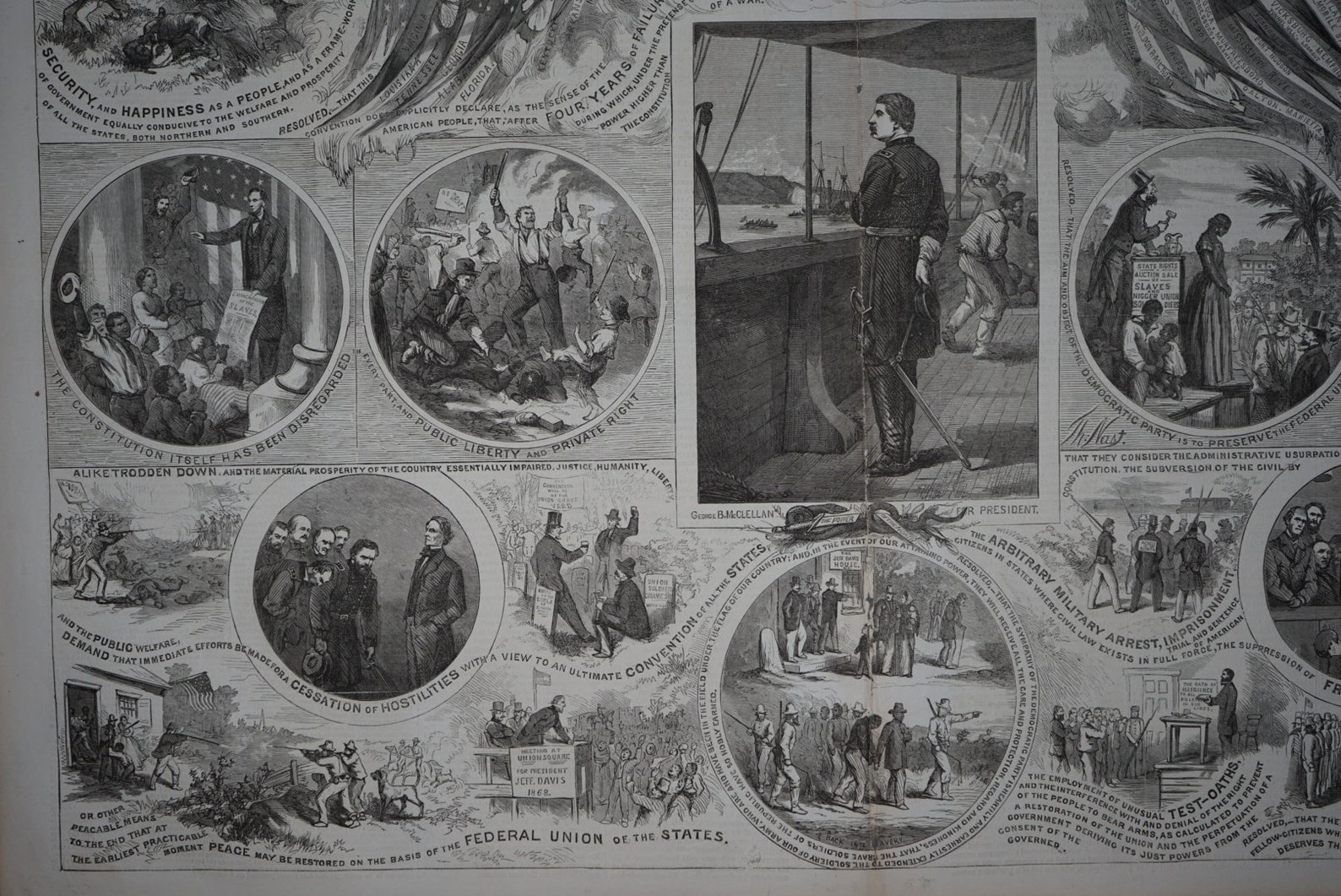 The Chicago Platform, October 15, 1864 - Etsy