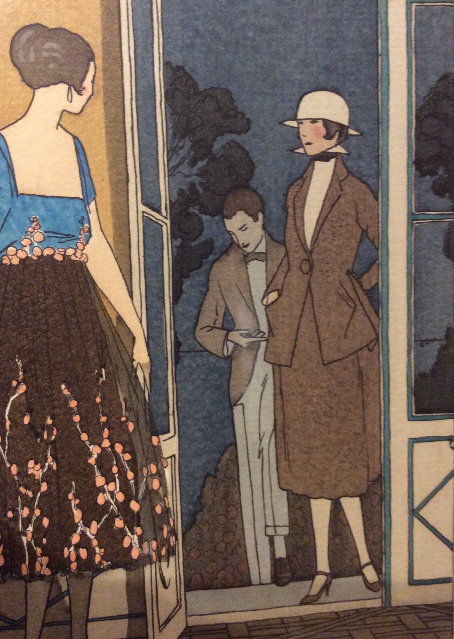 Gazette Du Bon Ton Art Original Print 7.5 X 9.5 With Mat - Etsy