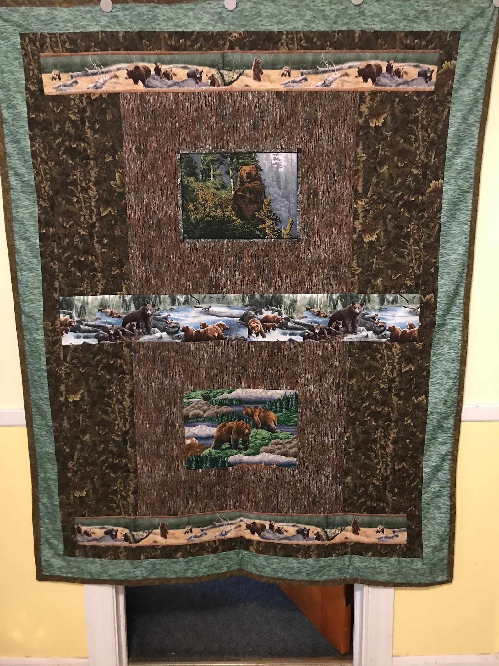 Bear Quilt - Etsy