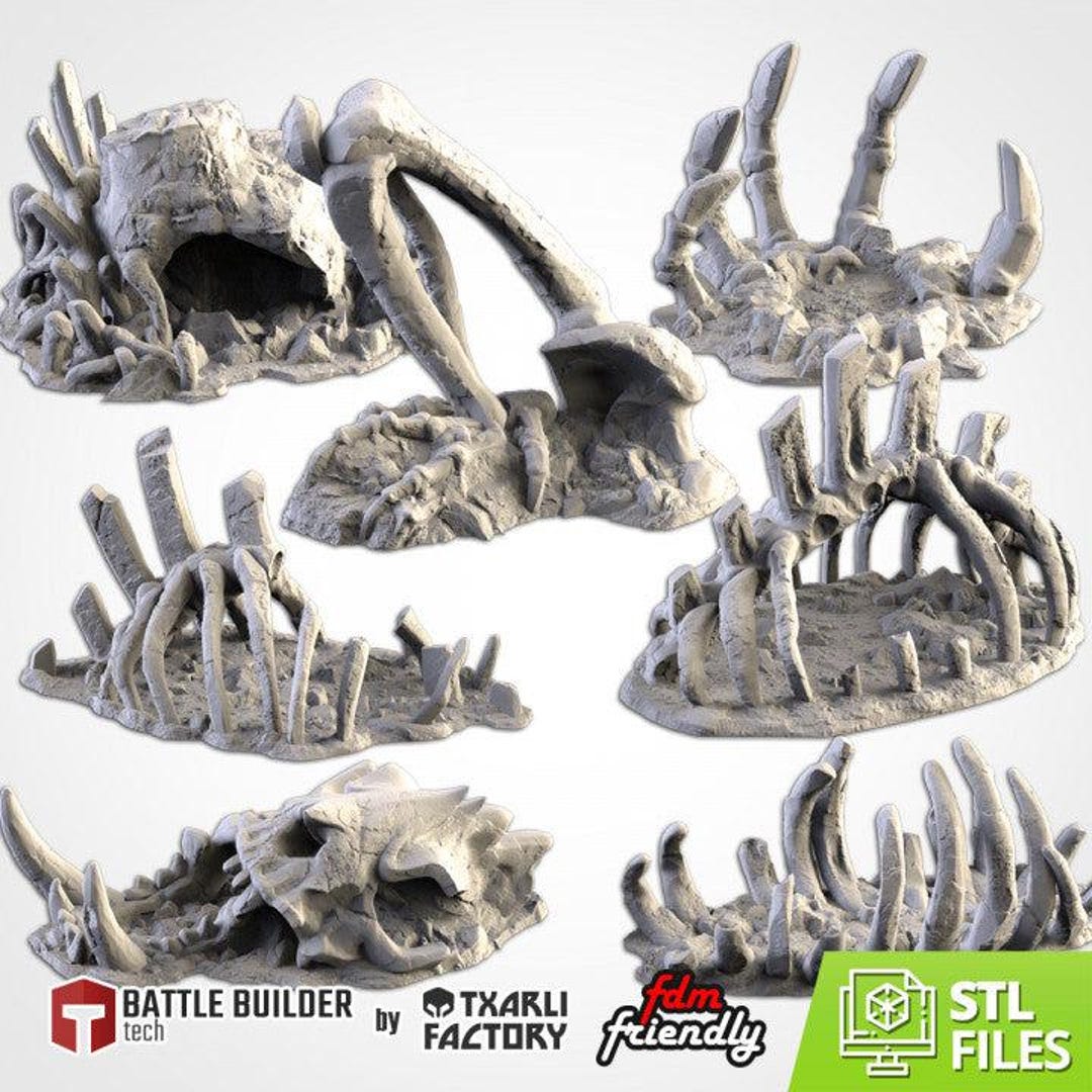Gigantic Bones - Txarli Factory - Etsy