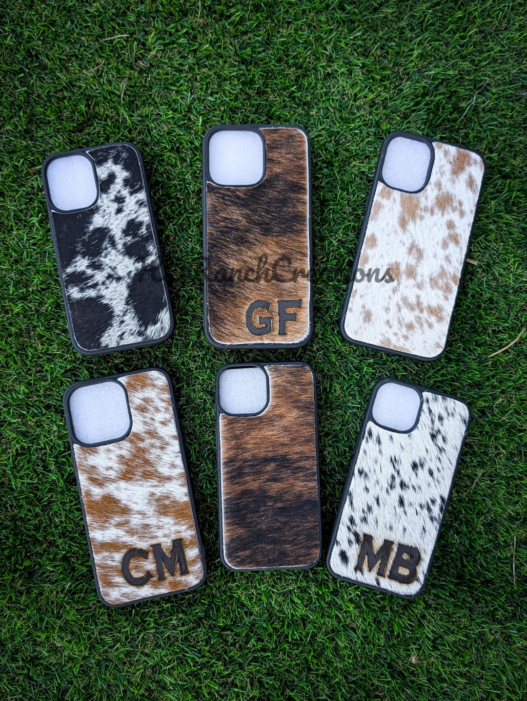 Cowhide iPhone Case -western Phone Case - Etsy