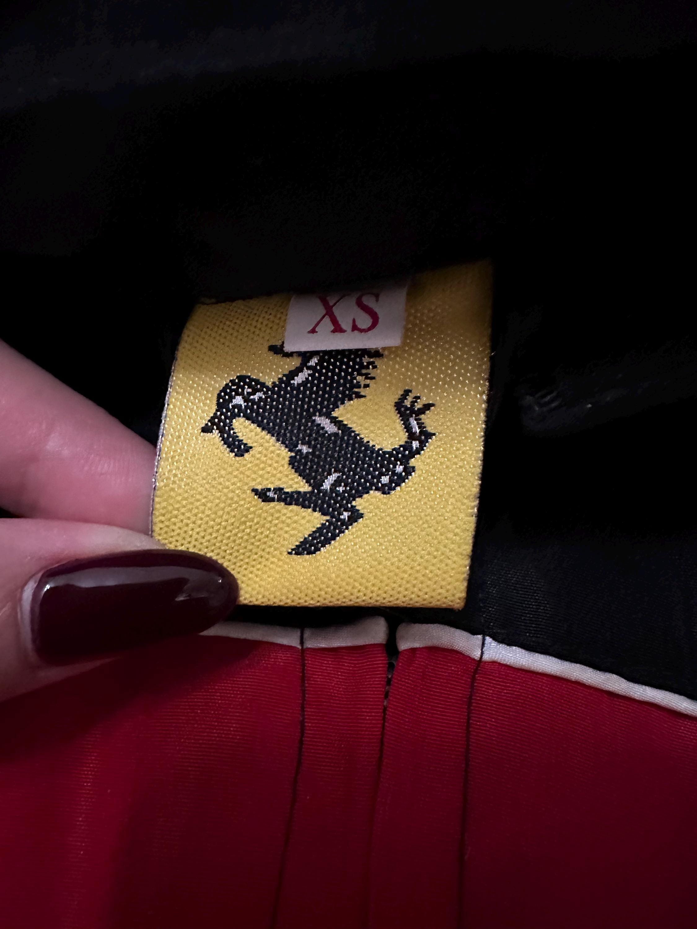 Vintage Kids Ferrari Jacket Logo Size XS Black - Etsy