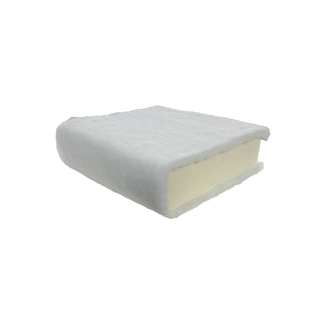 22 X 27 Seat Cushion Foam With Batting/ Dacron cushion Seat Replacement ...
