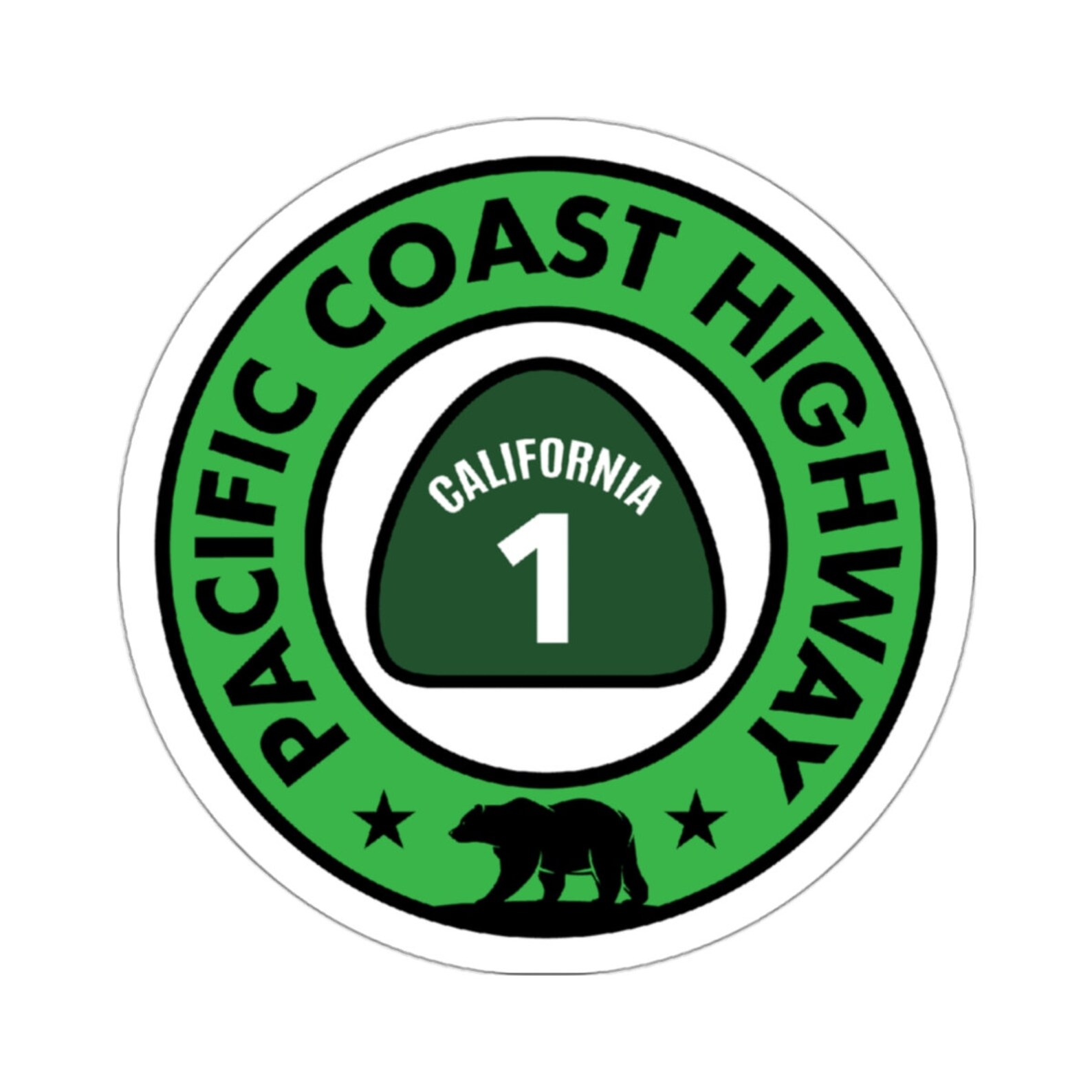 PCH Sticker California 1 Pacific Coast Highway Souvenir Gift - Etsy