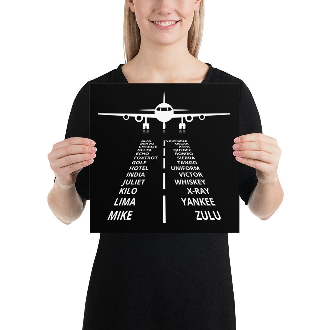 Pilot Gifts for Pilots Airline Pilot Phonetic Alphabet Poster - Etsy
