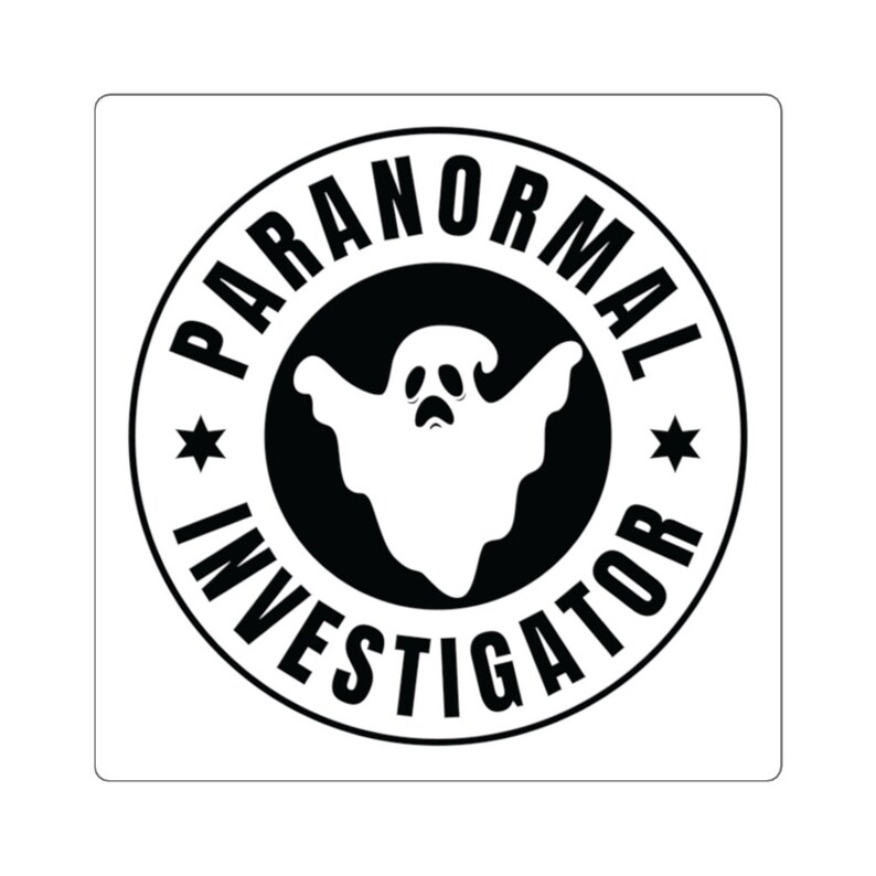 Ghost Hunting Paranormal Investigator Sticker - Etsy