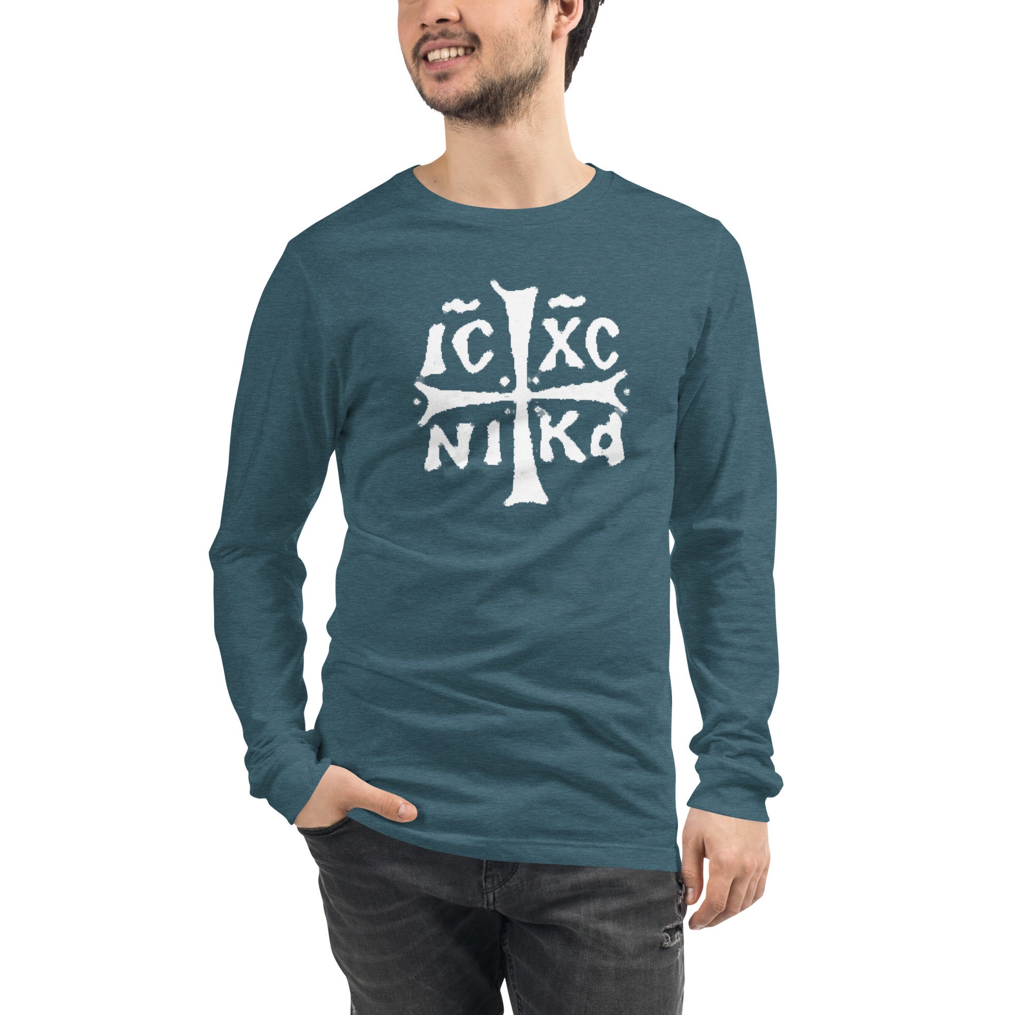 Jesus Christ Conquers Christian Symbol IC XC Nikaunisex Long - Etsy Canada