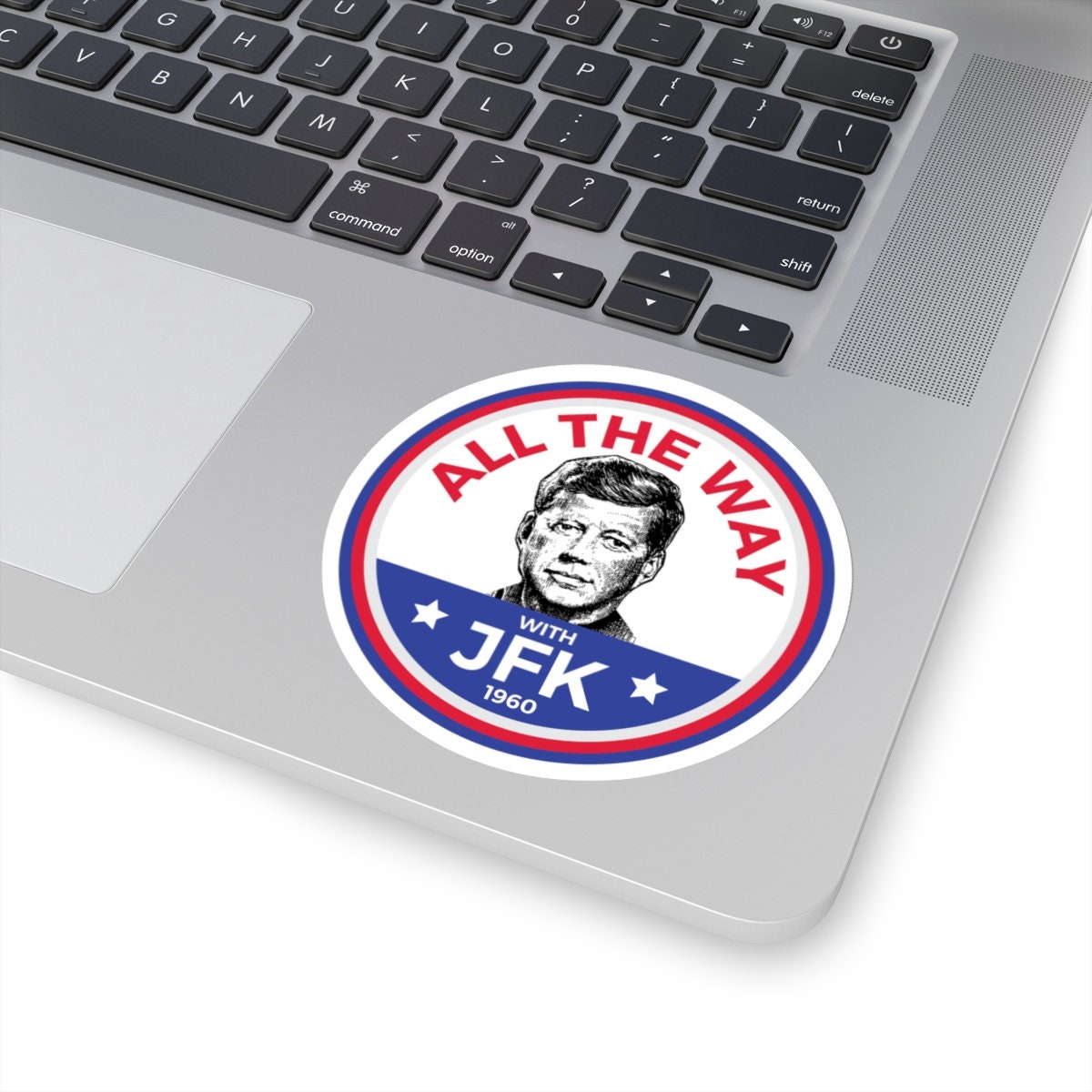 JFK Sticker Campaign President John F Kennedy Gift Kiss-cut - Etsy