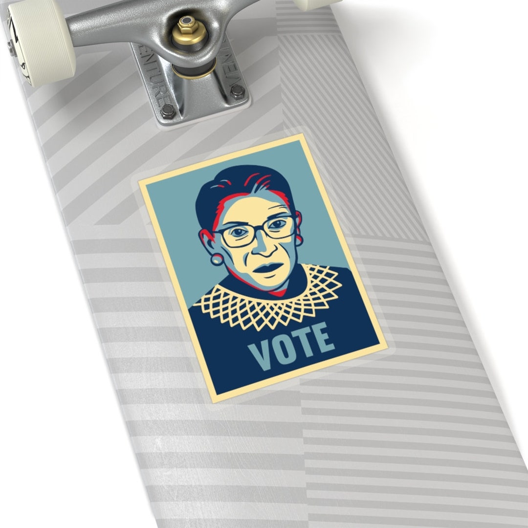 Justice Ruth Bader Ginsburg RBG Vote Voting Election Sticker - Etsy