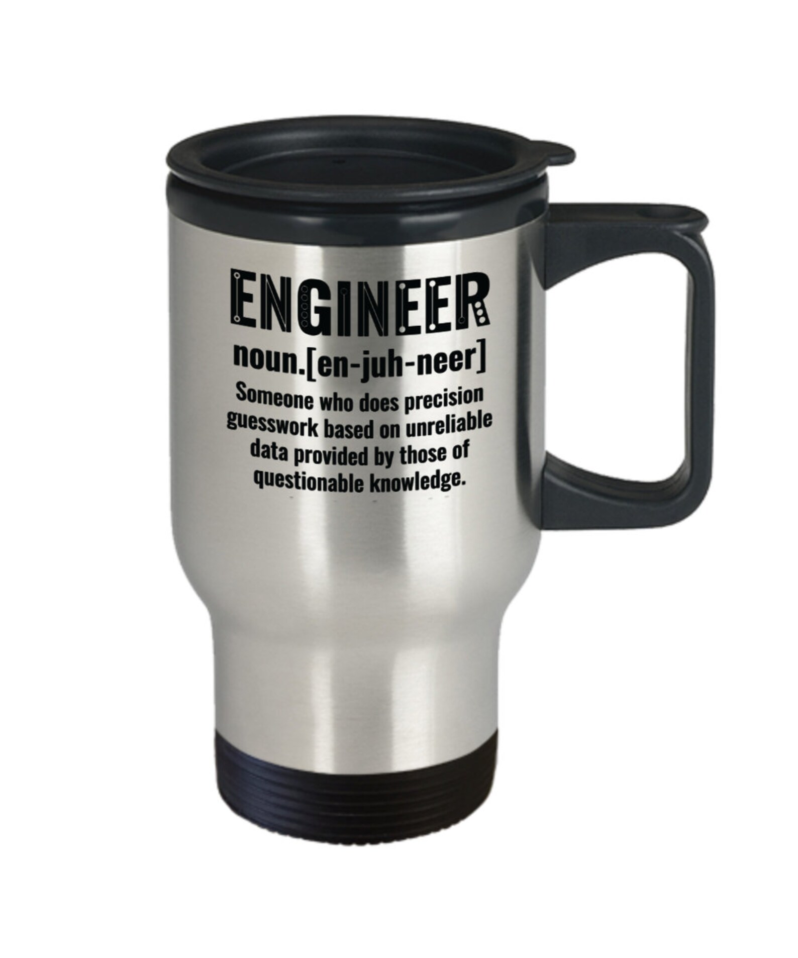 Funny Engineering Gift Mug Engineer Definition Travel Mug - Etsy