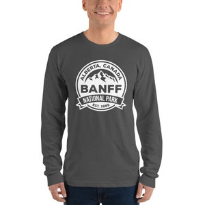 Banff National Park Shirt Alberta Canada Long Sleeve T-shirt - Etsy