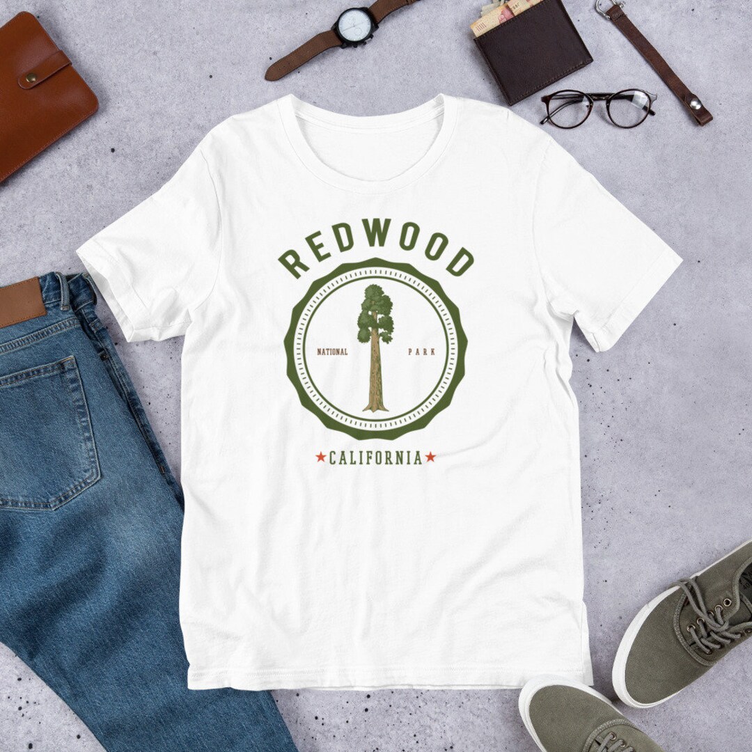 Redwood National Park Shirt California Tree Giant Redwoods Camiseta ...