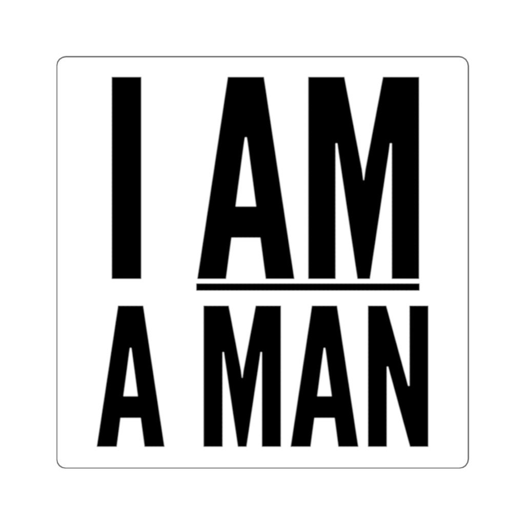 I Am A Man Civil Rights Social Justice Protest Sticker | Etsy