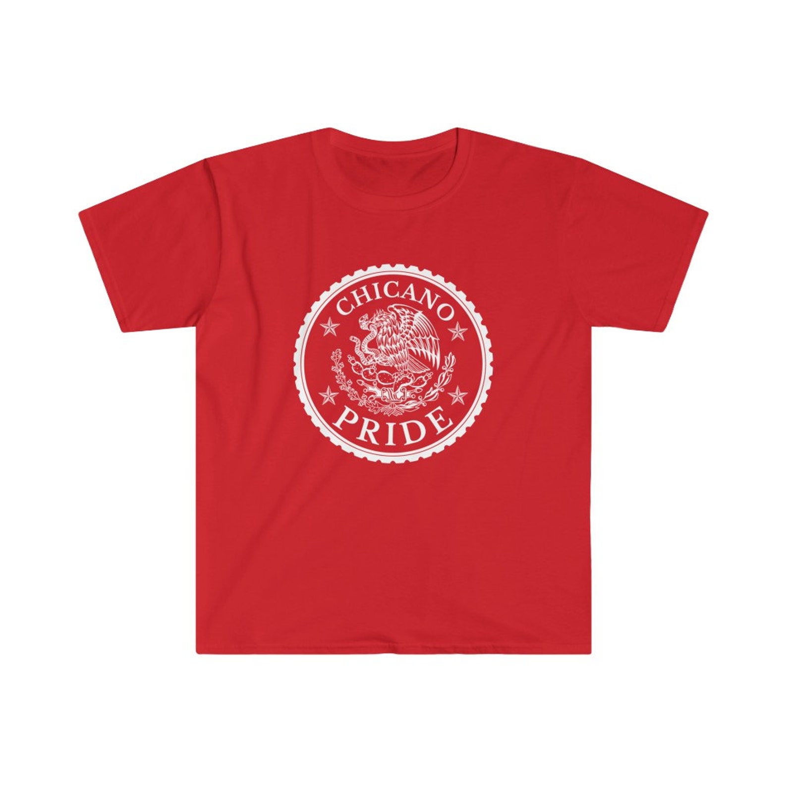 Chicano Pride Symbol Mexican American Unisex Softstyle T-shirt - Etsy