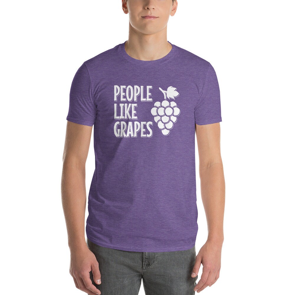 People Like Grapes Short-sleeve T-shirt - Etsy
