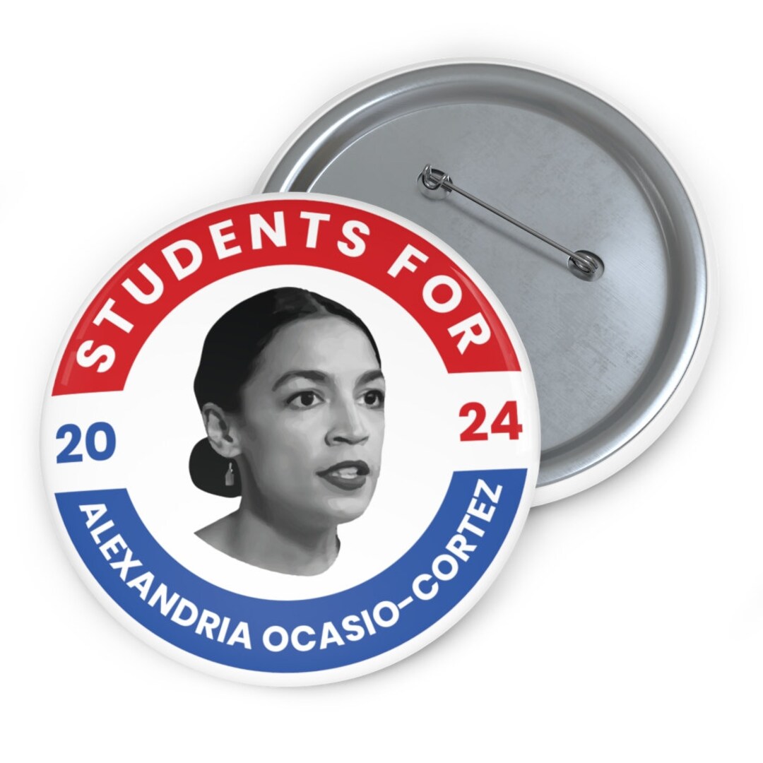 Students for Alexandria Ocasio-cortez AOC Button - Etsy