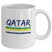 Qatar Pride Flag Colored Qatar Coffee Mug - Etsy