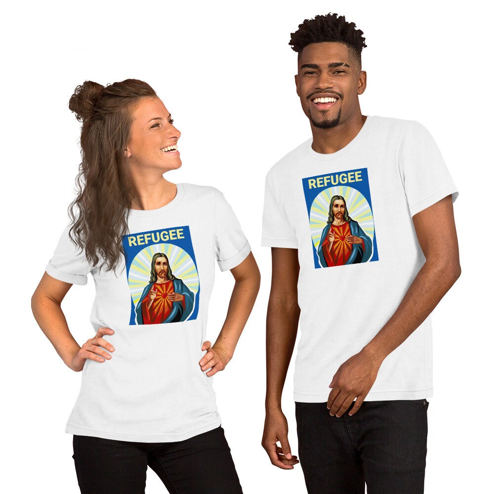 Jesus Christ Was a Refugee Pro Immigrant Immigration - Etsy