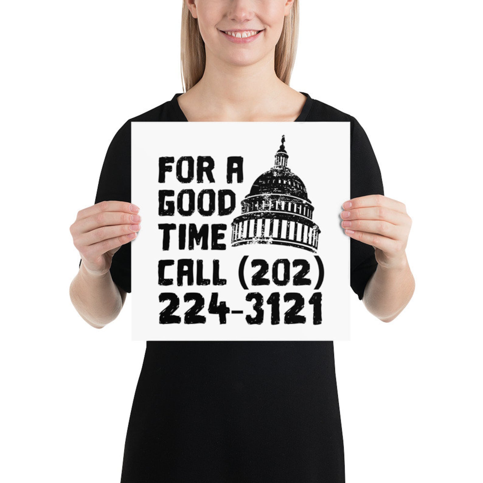 Political Protest Poster for a Good Time Call Congress Poster - Etsy