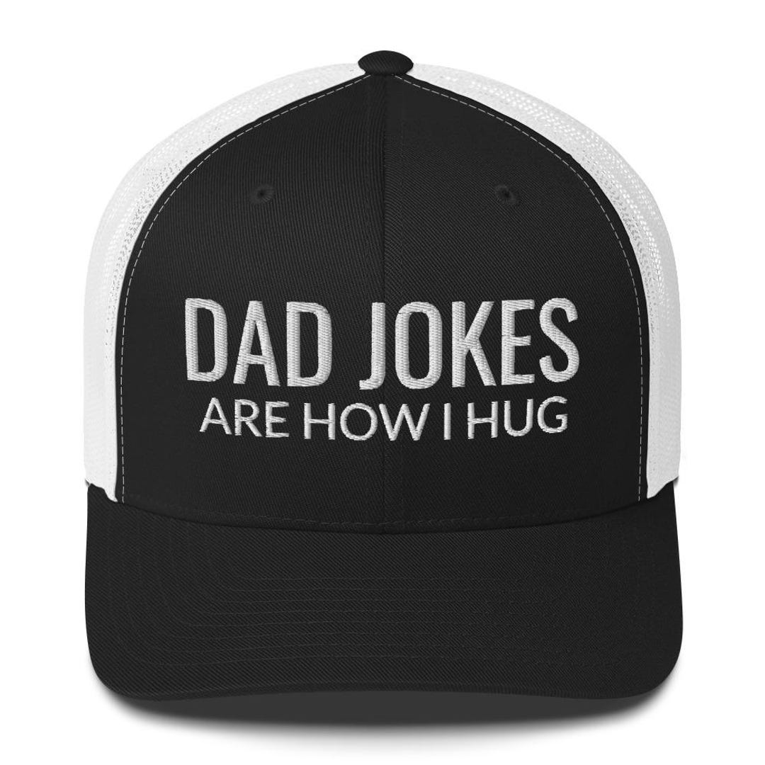 Certified Pun Master – Dad Jokes Are How I Hug Trucker Cap - Etsy