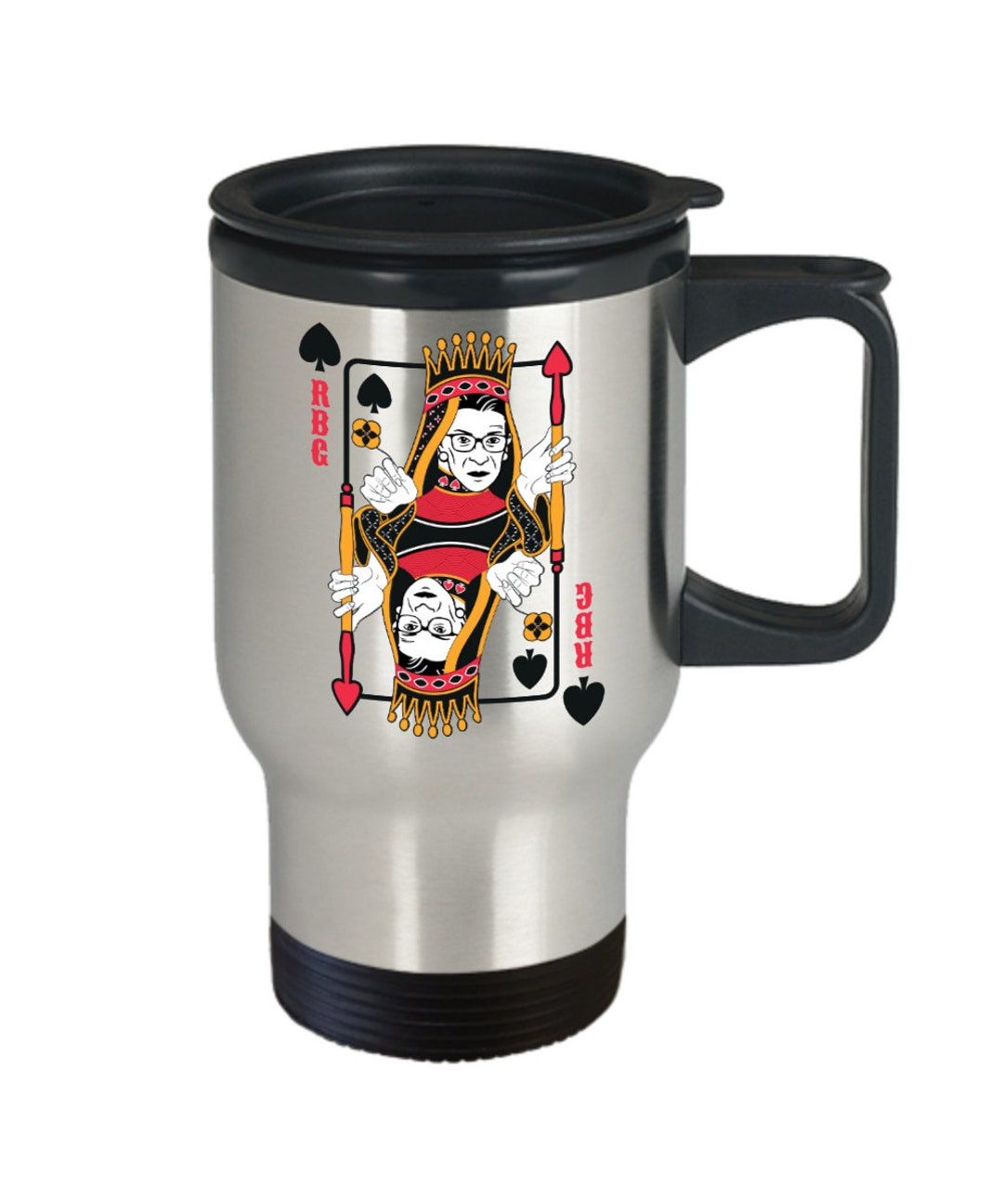 Ruth Bader Ginsburg Travel Mug Queen Rbg Coffee Cup Gift - Etsy