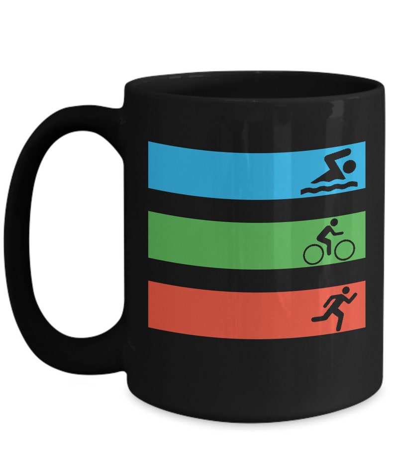 Triathlon Coffee Mug Triathlete Gift - Etsy