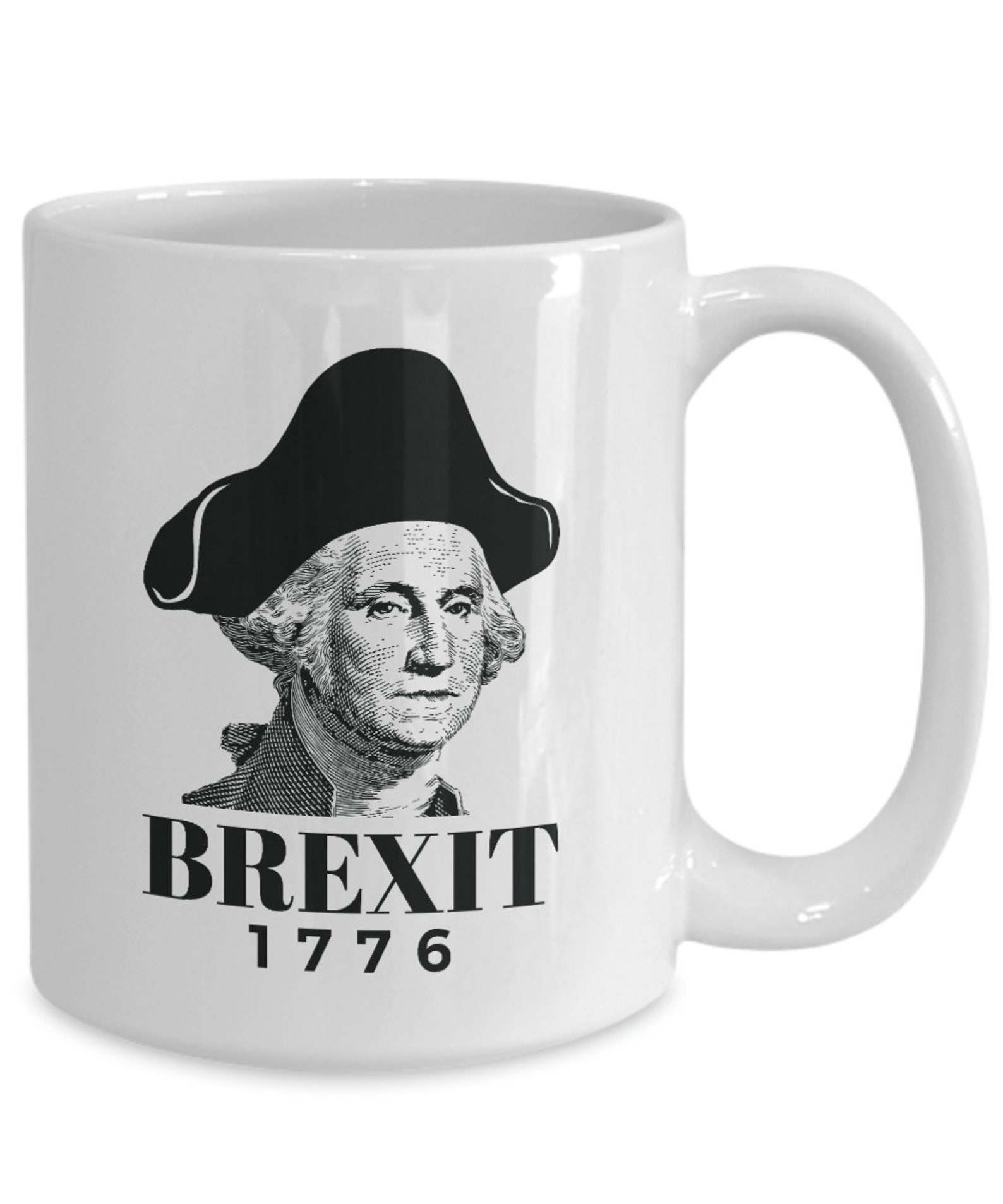 George Washington Coffee Mug Funny Brexit 1776 American - Etsy