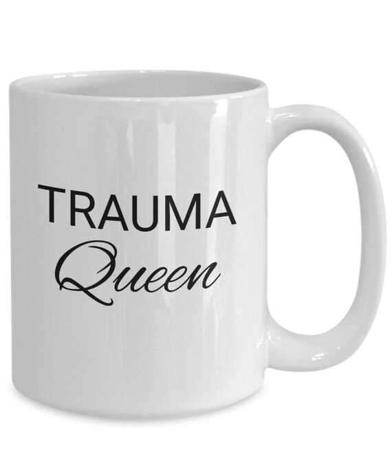 Trauma Queen Emt Graduation Paramedic Unit Rn Nurse Coffee Mug - Etsy