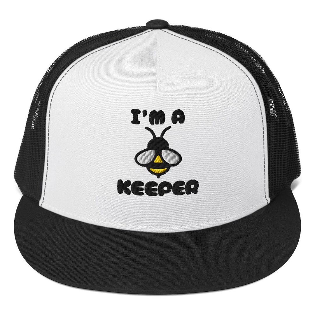 I'm a Keeper – Beekeeper Pollinator for Bee Enthusiast Trucker Cap - Etsy