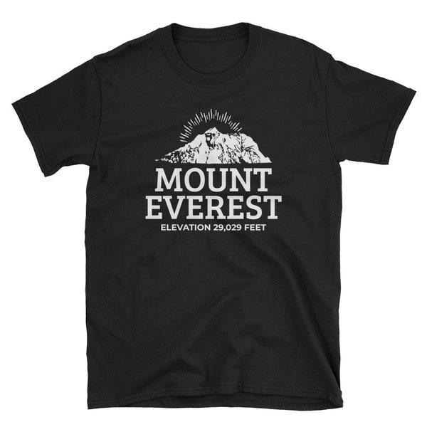 Mount Everest Shirt - Etsy