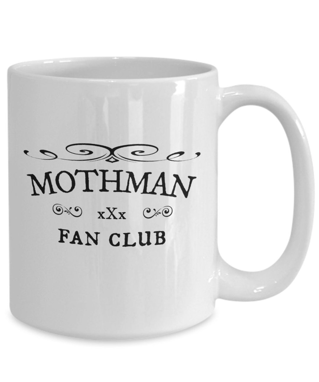 Mothman Fan Club Cryptid Mothman Coffee Mug - Etsy