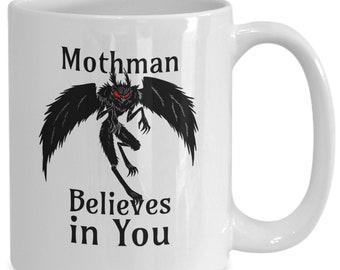 Mothman Coffee Mug - Etsy