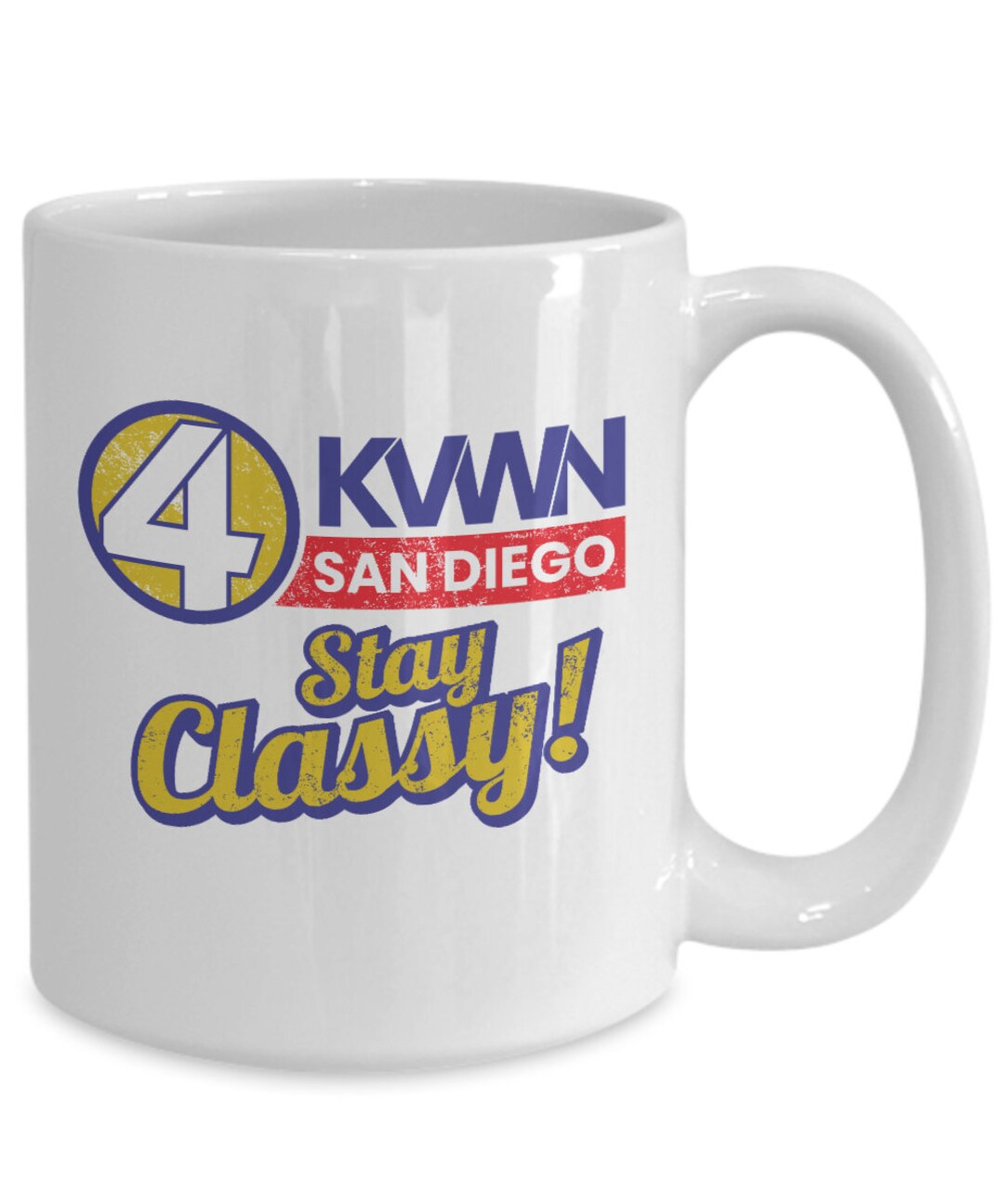 Kvwn Stay Classy Coffee Mug San Diego - Etsy