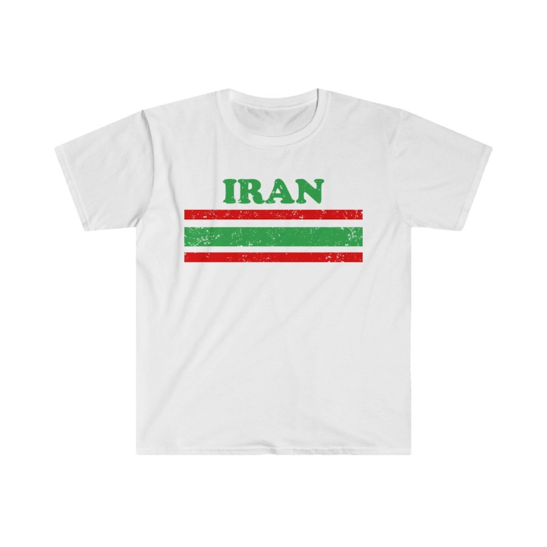 Iran National Flag Unisex Softstyle T-shirt - Etsy