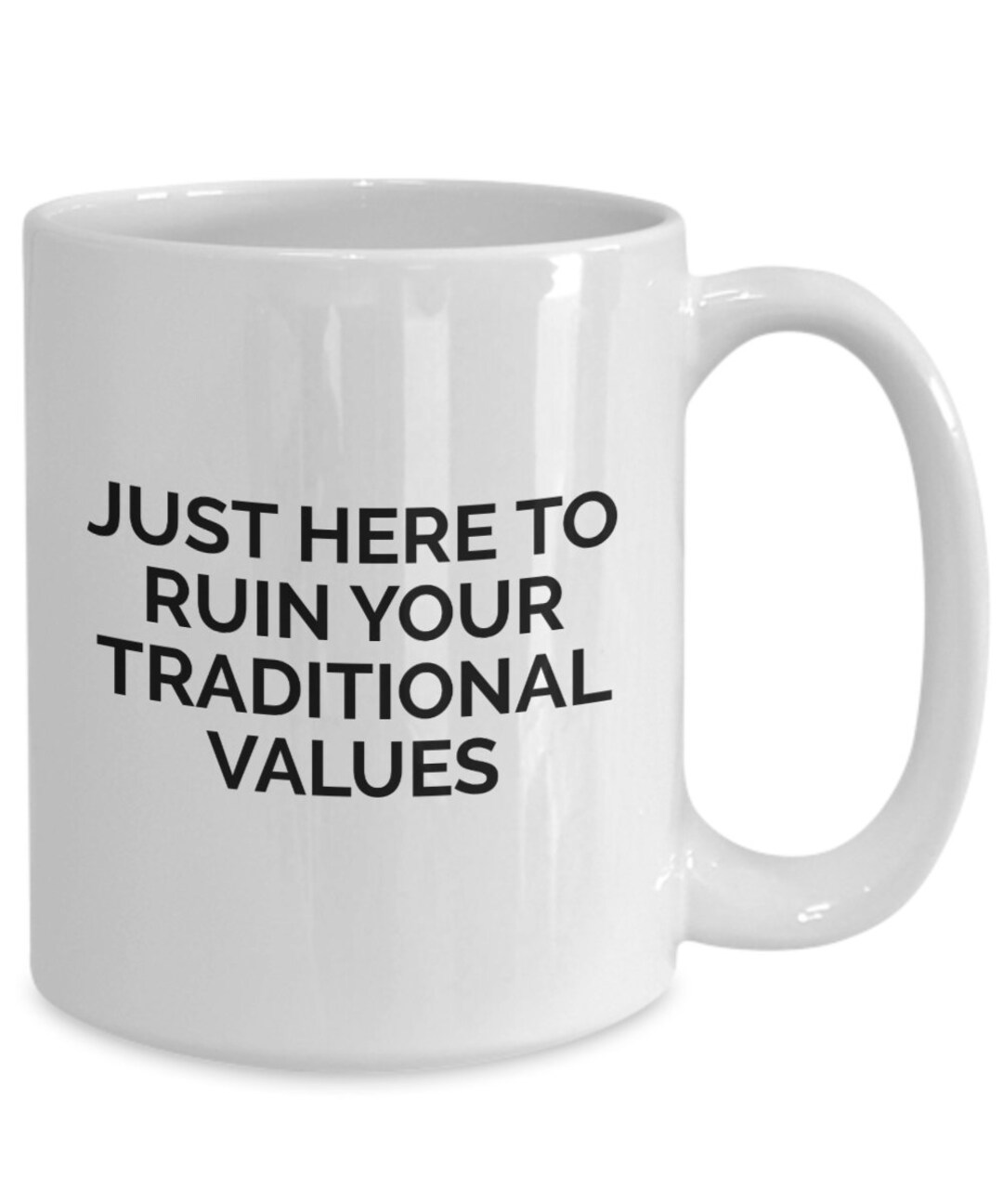Just Here to Ruin Traditional Values Pro Equity and Diversity Coffee ...