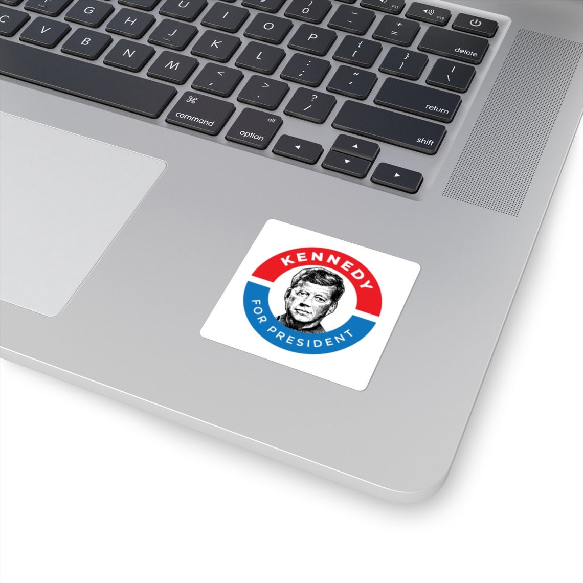 JFK Sticker John F Kennedy Campaign Gift Square Stickers - Etsy