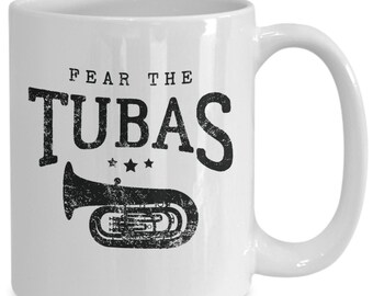 Tuba Girl Black Mug. Tuba Gifts. Tuba Mugs. Band Gifts. Band Mug ...