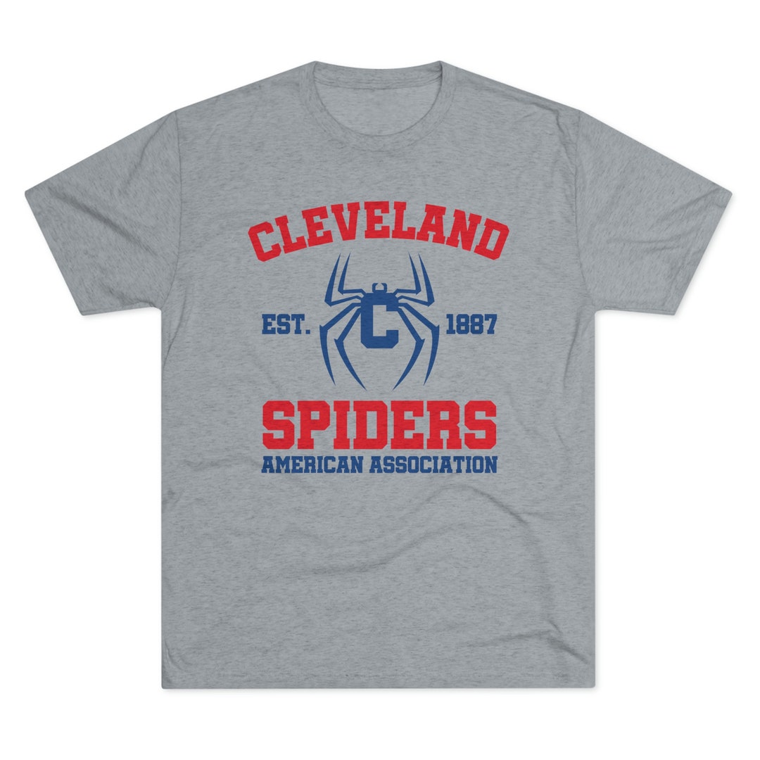 Cleveland Spiders Unisex Tri-blend Crew Tee - Etsy
