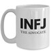 Infj the Advocate Infj Coffee Mug - Etsy