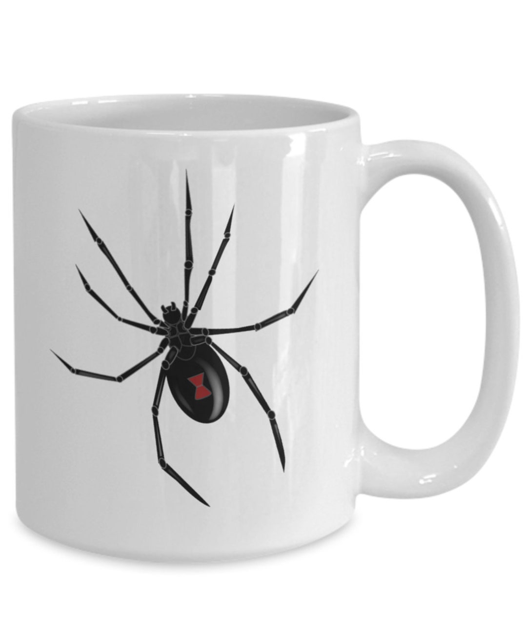 Black Widow Spider Coffee Mug - Etsy