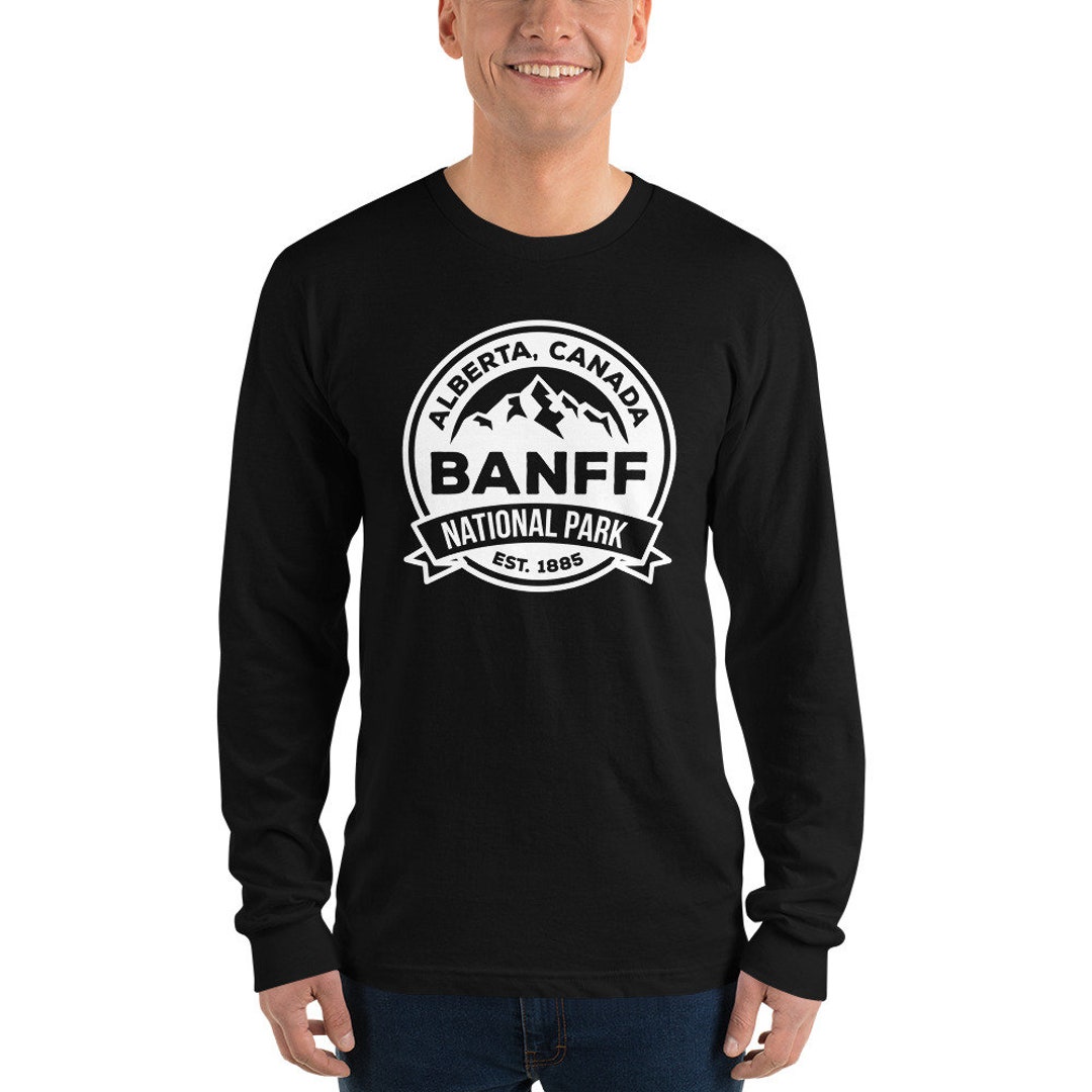 Banff National Park Shirt Alberta Canada Long Sleeve T-shirt - Etsy