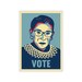 Justice Ruth Bader Ginsburg RBG Vote Voting Election Sticker - Etsy