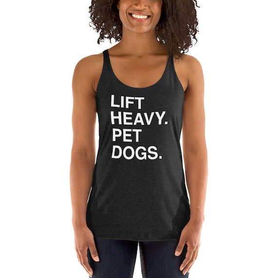 Lift Heavy Pet Dogs Weights Workout Fitness Shirt for Dog | Etsy