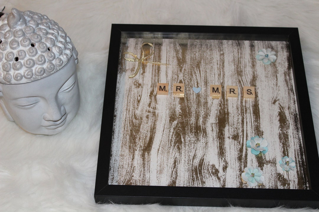 Personalized Wedding Shadow Box - Etsy