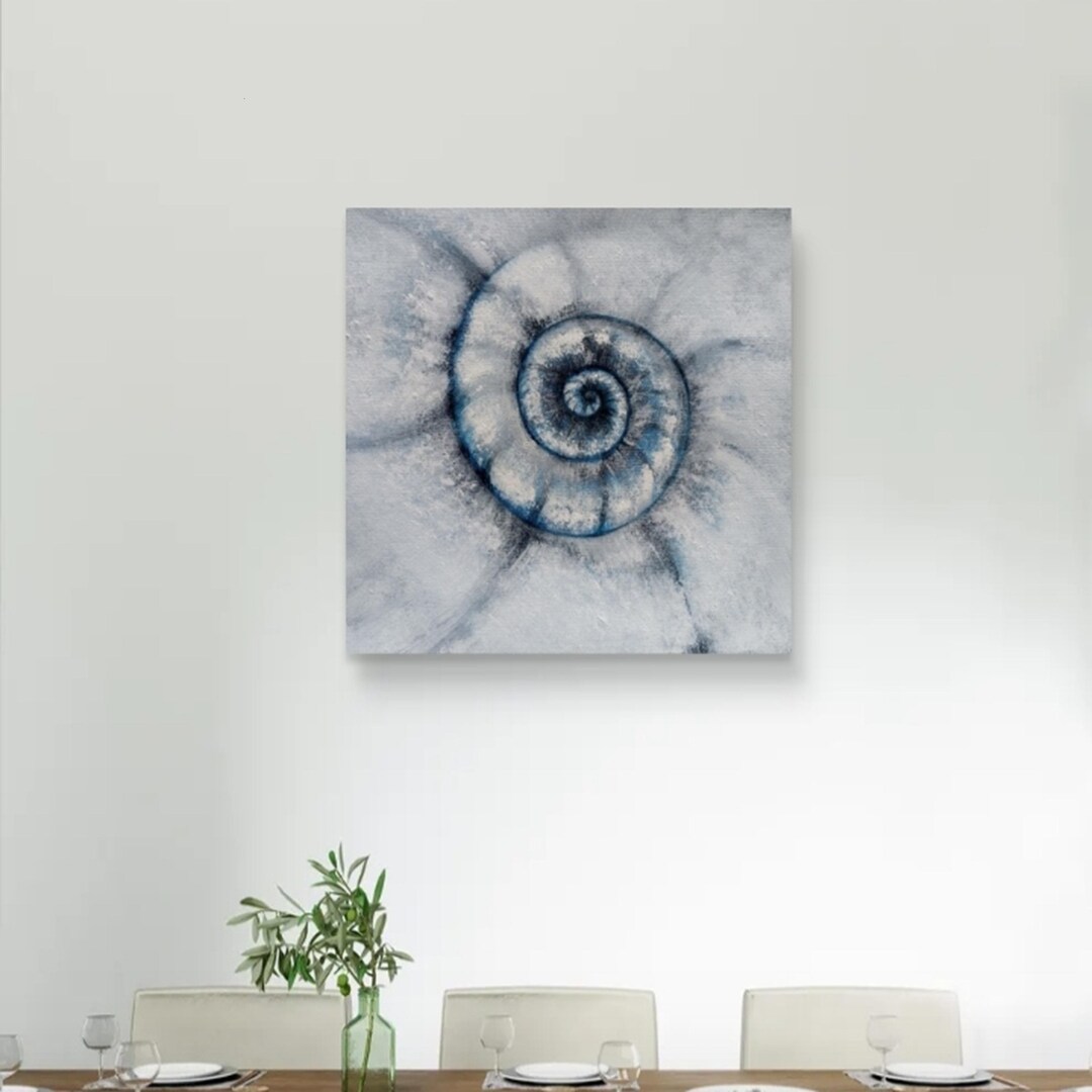 Ammonite Fossil Wall Decor Art! 3 Beautiful Printable Digital Downloads ...