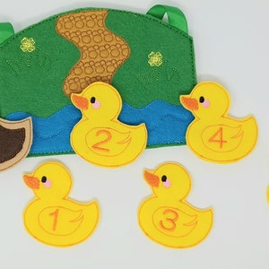 Felt Duck Finger Puppets: Kids Story Time Pretend Play - Etsy