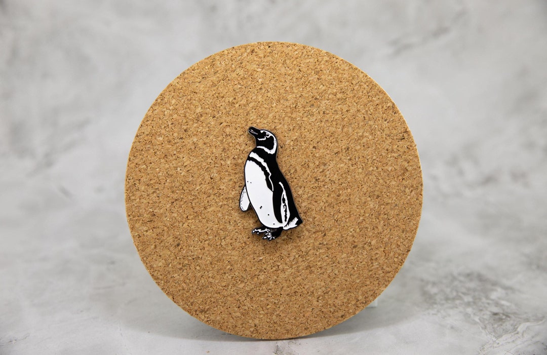Penguin Enamel Pin, Magellanic Penguin, Stocking Stuffer, Penguin Gift ...